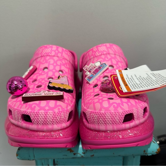 CROCS | Shoes | New Crocs X Barbie Movie Mega Crush Clog Pink Size ...